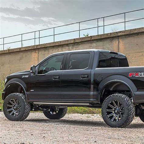 Fuel D615 Contra Gloss Black Milled Wheels