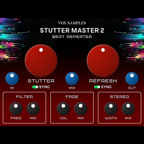 Stutter Master 2 Beat Repeater Plugin Vox Samples