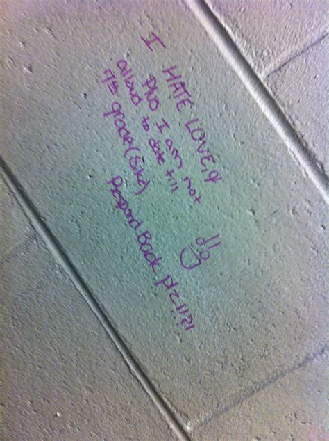 Bathroom Stall Graffiti Art