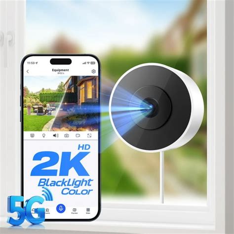 3mp 2k Window Camera Wireless Wifi Surveillance Chromax Ai Night