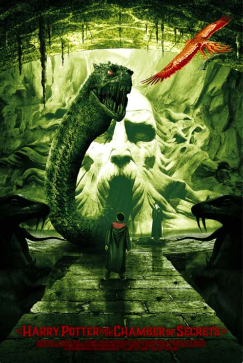 Harry Potter And The Chamber Of Secrets Basilisk Movie Poster