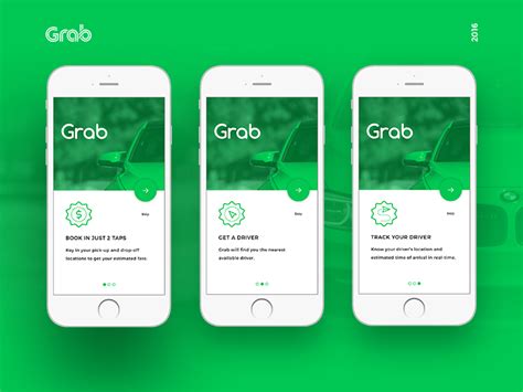 Grab Redesign App Concept