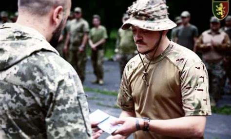 Roman Syroid From Sokal Was Awarded The “golden Cross” Of The Commander