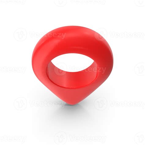 3d Rendering Realistic Location Map Pin Gps Pointer Markers Gps Location Symbol Maps And