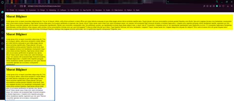 FrontEnd Developer RoadMap HTML Tutorial Div Etiketi Murat Bilginer