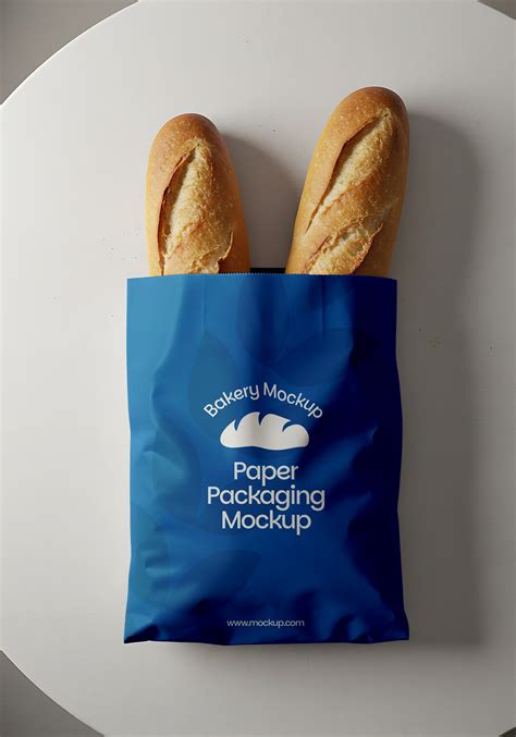 Free Paper Bread Packaging Store Behance