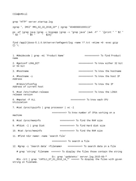 imp commands linux pdf computer file directory computing
