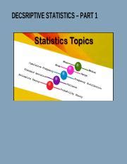 Understanding Descriptive Statistics Data Sampling And Course Hero