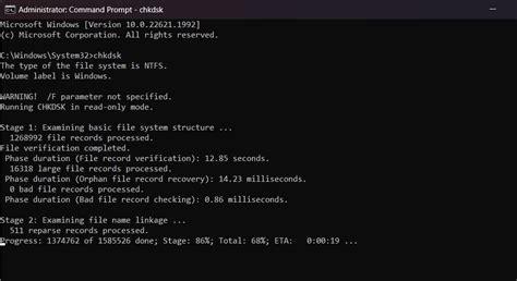 Fix Disk Does Not Have Enough Space To Replace Bad Clusters