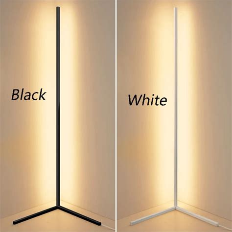 Купити Торшер підлоговий Rgb кутовий підлоговий світильник Led лампа підлогова 150 см білий