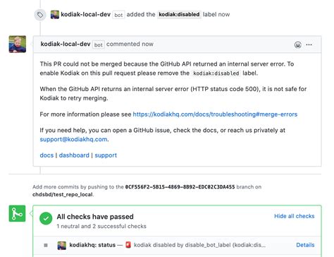 It S Unsafe To Retry Merge When Github S Pull Request Merge Api Returns A Error Issue