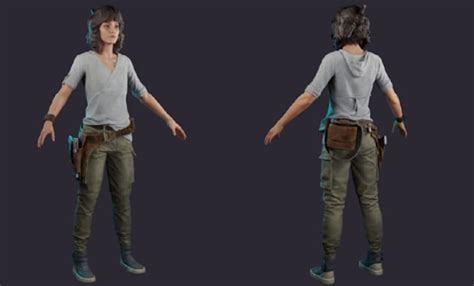 Create Port Your 3d Model 3d Character Player Model For Gmod Vrchat Sfm Mmd By Salamarchraf