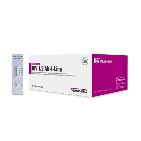 Sd Biosensor Standard Q Hiv 12 Ab Test Distributor Alat Kesehatan
