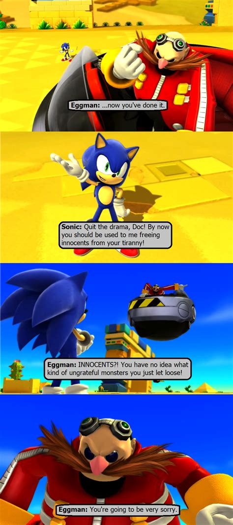 Experiment The Story Of Sonic Lost World Is Not That Bad Actually Only The Script Needed Some