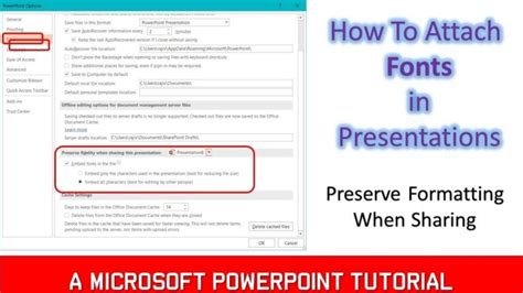 Mastering Font Embedding In Powerpoint Presentations