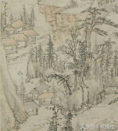 明代莫是龙《仿黄公望山水图》，层峦叠章，笔墨遒劲 每日头条