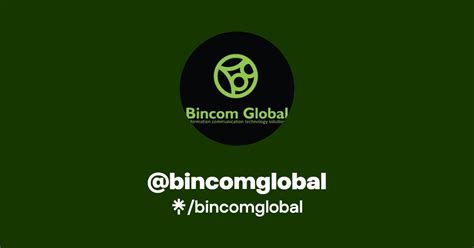 Bincomglobal Twitter Instagram Facebook Linktree
