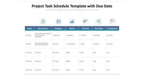 Project Task Scheduling PowerPoint Templates Slides And Graphics