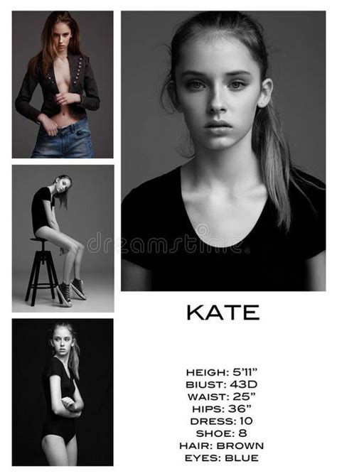 Model Comp Card Modeling Photo Card Canva Template Editable Fashion Model Zed Card Model