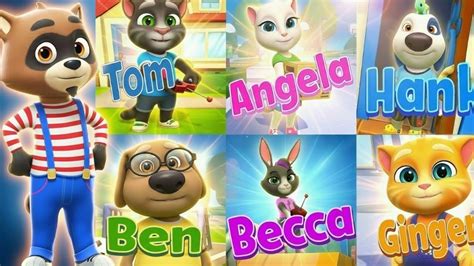 Squad Goals Rekooz Unlocks All Characters In My Talking Tom Friends 2