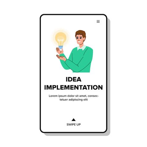 Premium Vector Execution Idea Implementation Vector