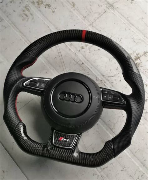 Volante Personalizzato Audi In Carbonio A1 A3 8v A4 S4 A5 S5 Pre Restyling