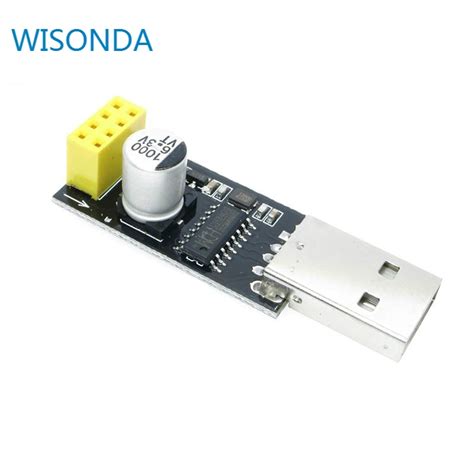 Esp01 Programmer Adapter Uart Gpio0 Esp01 Adaptaterr Esp8266 Ch340g Usb