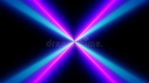 3d Render Abstract Laser Show Concept For Projection Stock Footage