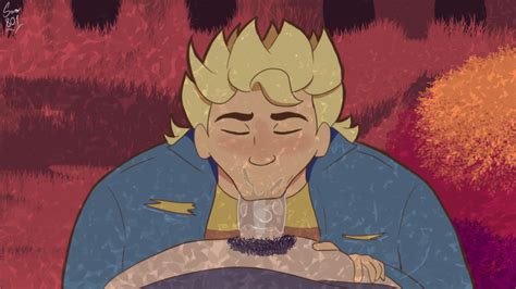 Rule 34 Animated Blonde Hair Blowjob Closed Eyes Gay Gay Blowjob Male Male Male Only Pubic