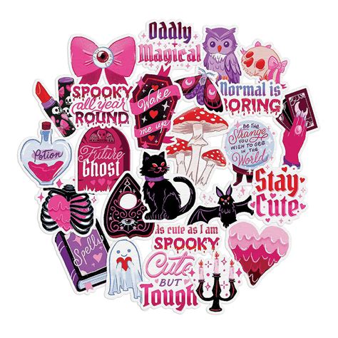 Navy Peony Cute Goth Stickers For Scrapbook Oriental Trading