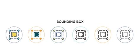 Bounding Box Vector Images Over 210