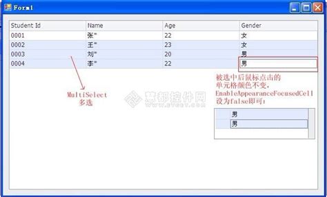 （转）devexpress Gridview属性设置