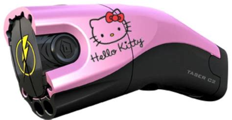Hello Kitty Taser A Pink Taser With Hello Kitty On It [update — Its Fake] Techcrunch