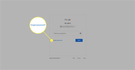 How To Recover A Forgotten Gmail Password