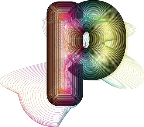 Abstract Colorful Letter P Design Background Draw Vector Design Background Draw Png And