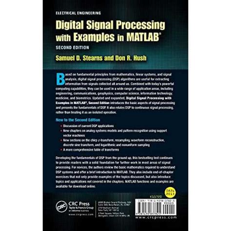 Digital Signal Processing With Examples In Matlab® Electrical Engineering And Applied Signal