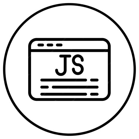 Premium Vector Javascript File Icon