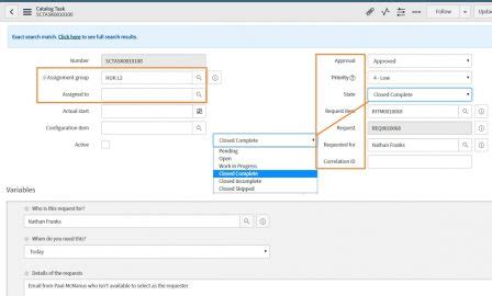 ServiceNow Workflow Catalog Tasks SNOW BLOG