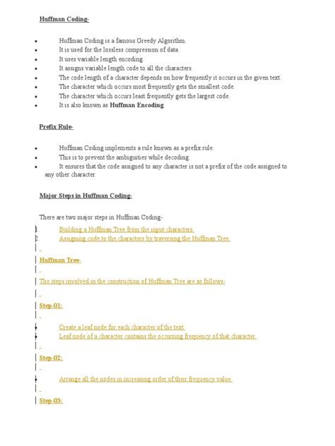 Huffman Coding Pdf Code Mathematical Logic