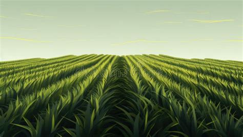 The Fields Row In Front Of A Sunset Stock Image Image Of Summer Growing 304129769