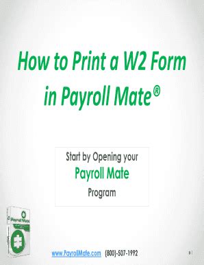 Fillable Online How To Print A W2 Form Fax Email Print PdfFiller