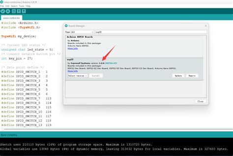 Tuyaesp32adapter Virtual Switch Arduino Source Code For Alexa And