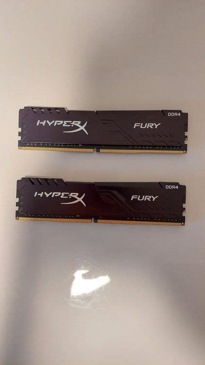 Kingston HyperX Fury Black DDR4 3200Mhz PC-25600 16GB 2x8GB (Gebraucht ...