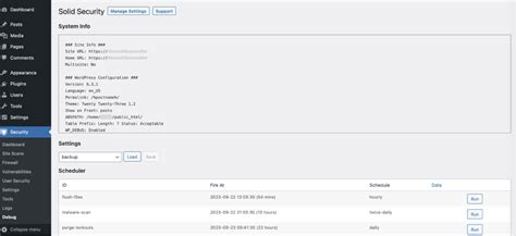All About Solid Securitys Debug Mode Solidwp
