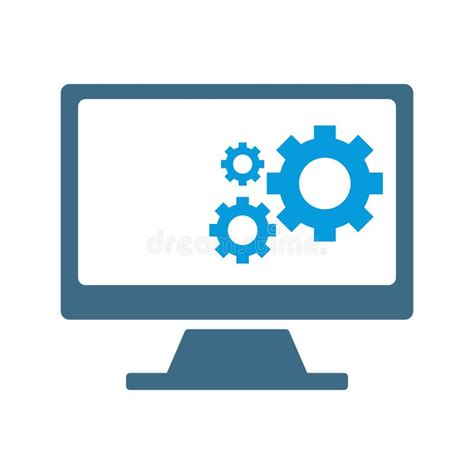 Design Do ícone Do Logotipo Do Computador Ilustração Do Vetor