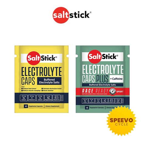 Saltstick Electrolyte Capsule Capsules Plus 1 Packet 4 Capsules