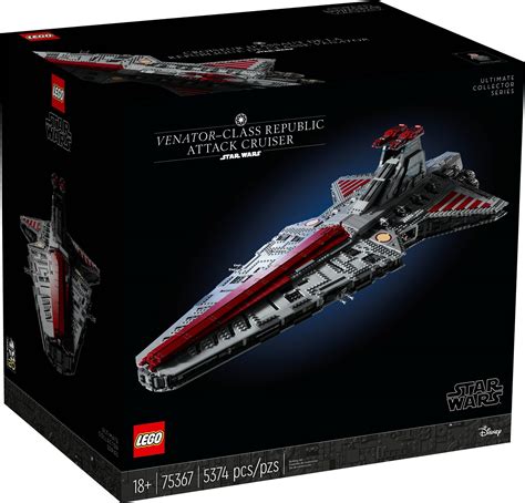 Lego Venator Class Republic Attack Cruiser 75367 • Pris