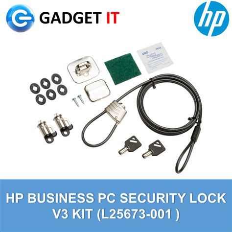 Hp Business Pc Security Lock V3 Kit L25673 001 Shopee Malaysia