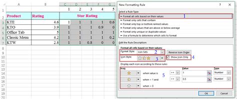 How To Create A Five Star Rating System In Excel