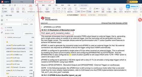 Tms320f280049c 请问下面例程epwmex10chopperc要去哪里下载？ C2000™︎ 微控制器论坛 C2000 微控制器 E2e™ 设计支持